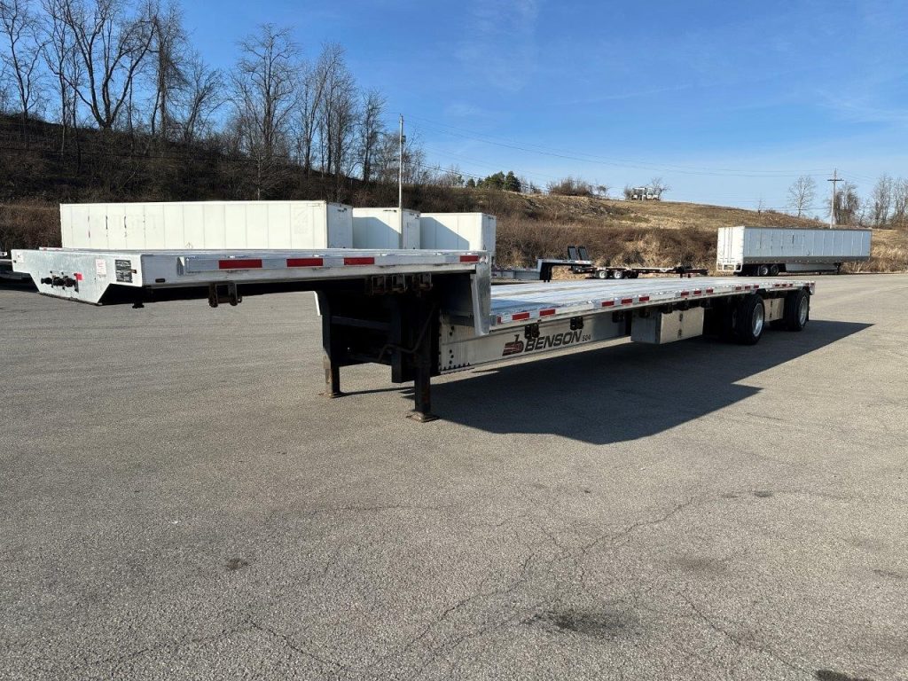 2020 BENSON 48' ALUMINUM DROP DECK - Reno's Trailer Sales