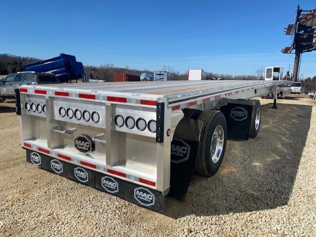 2025 MAC TRAILER MFG NEW MAC 53 X 102 ALL ALUMINUM FLATBED SLIDING REAR ...